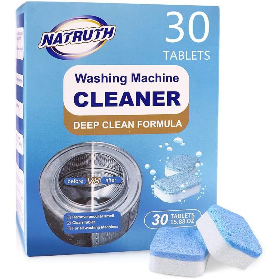 NATRUTH Washer Cleaning Tablets for All Machines, 30 Tablets | Shopee ...