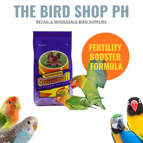 The Bird Shop PH Successor Fertility Pellet 1kg Semen Booster | Shopee ...