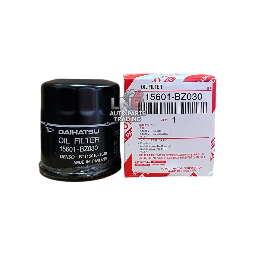 Oil Filter for Toyota Wigo / Rush / Raize / Avanza (15601-BZ030 ...
