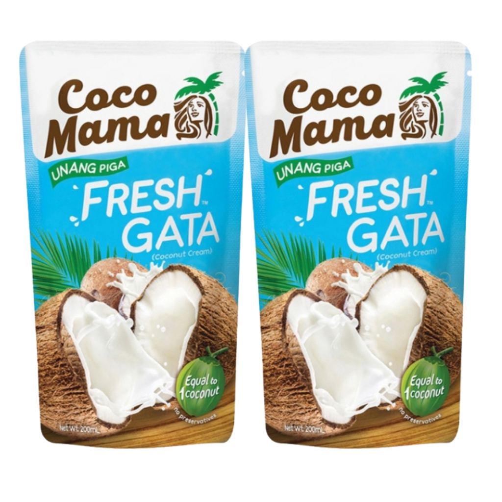 SALE Bundle of 2 -Coco Mama Unang Piga Fresh Gata – Pure & Natural ...