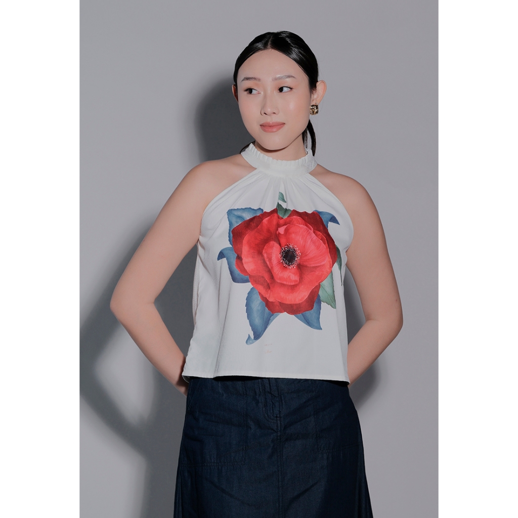 Holiday 2025 Ivanna Sleeveless Top | Shopee Philippines