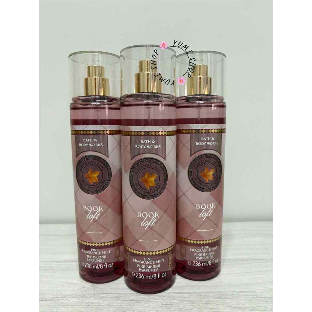 Bath & Body Works Book Loft Fine Fragrance Mist 236ml | Shopee Philippines