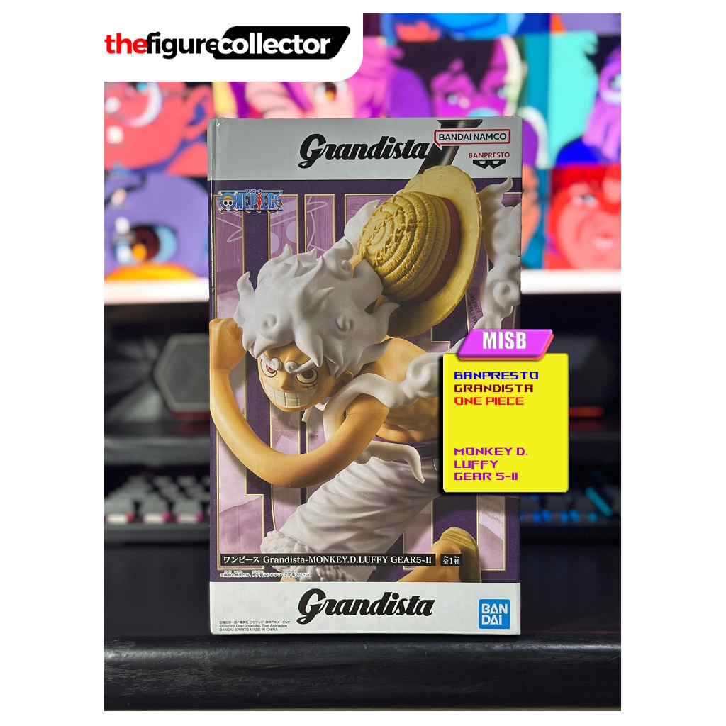 GRANDISTA LUFFY GEAR 5 VER.2 [Authentic] BANPRESTO | One Piece Figure ...