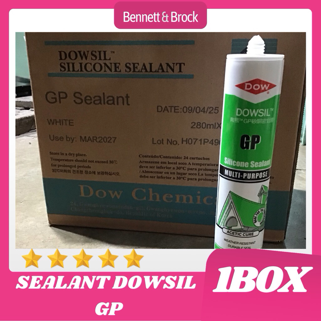 SILICONE SEALANT DOWSIL GP (GREEN LABEL) (FORMERLY DOW COWNING) v ...