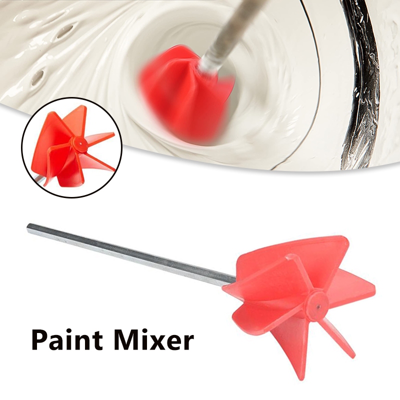 Paint Mixer Durable Helix Stirring Paddle Ensures Lump Free Mixing For ...
