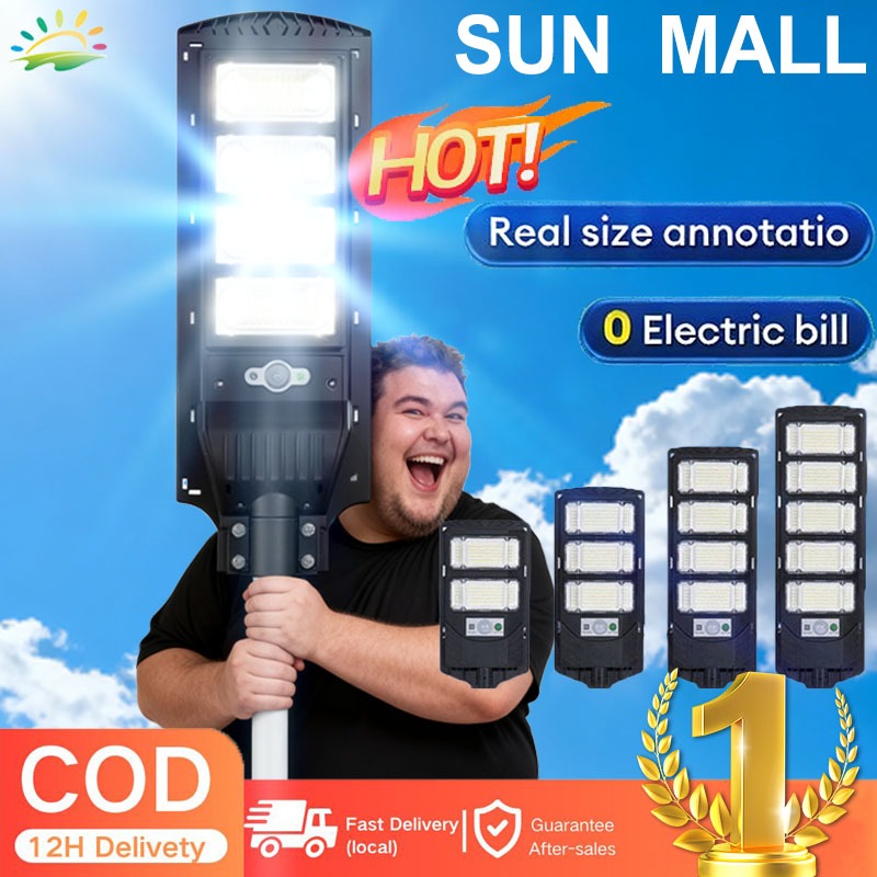 【Free Shipping】Solar Street Light Outdoor Waterproof IP67 Solar Light ...