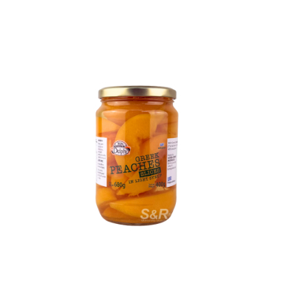 Delphi Greek Peaches Slices in Light Syrup 680g | Shopee Philippines