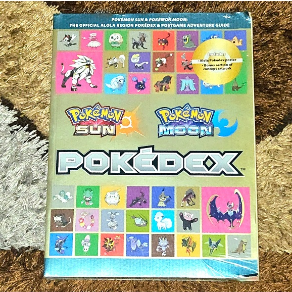 Pokemon Sun and Moon The Official Alola Region Pokedex & Postgame Guide ...