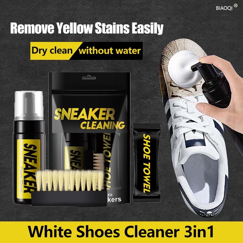 3in1 Premium Shoe Cleaner Kit Shoe Cleaner Premium with Sneaker Brush ...