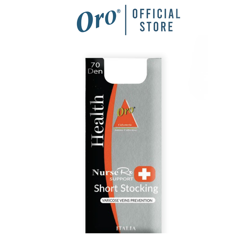 Oro Nurse Rx Varicose Veins Prevention Short Stockings 1 Pair 70 Den ...