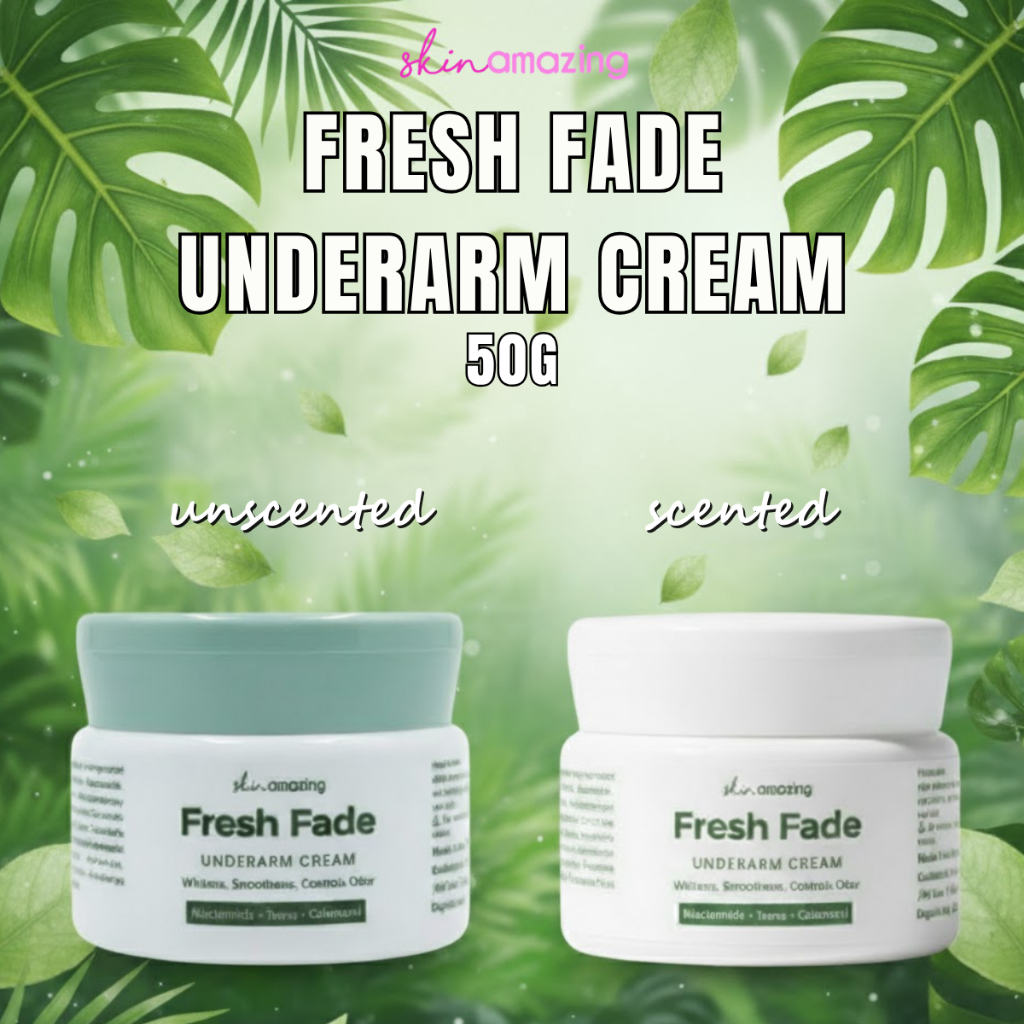 Skin Amazing Scented & Unscented Fresh Fade Underarm Cream (50g ...