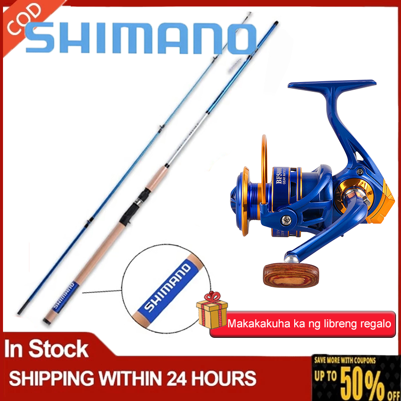 SHIMANO Ultralight UL Fishing Rod Set Spinning Reel + Fishing ...