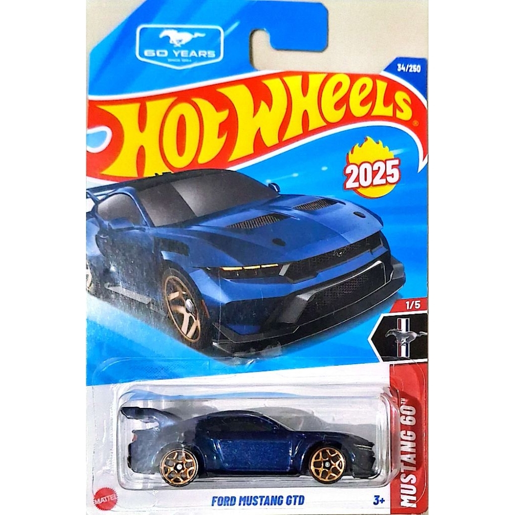 Hot Wheels Ford Mustang GTD (Issue: Dented Card) | Shopee Philippines