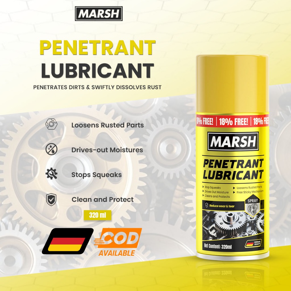 Marsh Multi-purpose Oil Penetrating Oil Fluid Loosen Rust Corrosion ...