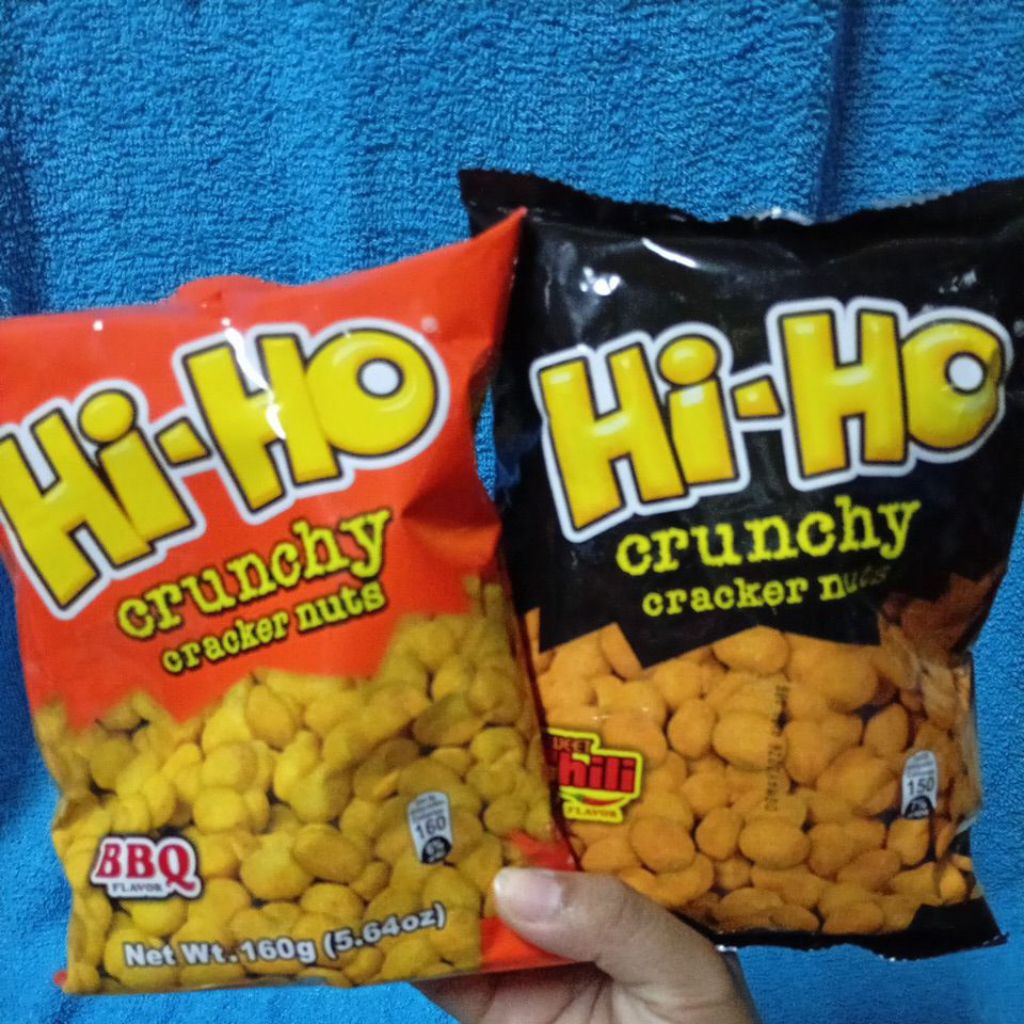 Hi-Ho Crunchy Cracker Nuts Sweet Chili/Bbq 160g | Shopee Philippines