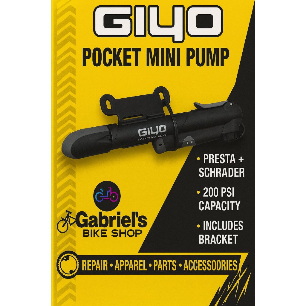 GBS GIYO MINI PUMP REVERSIBLE FOR PRESTA/SCHRADER | Shopee Philippines