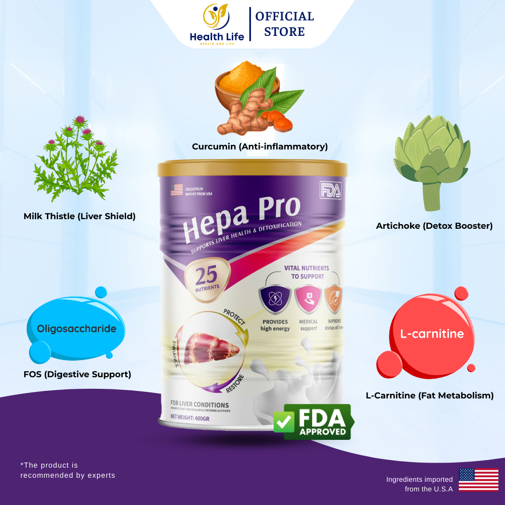Hepa Pro Liver Detox Milk – Helps Regenerate Liver Cells & Flush Out ...