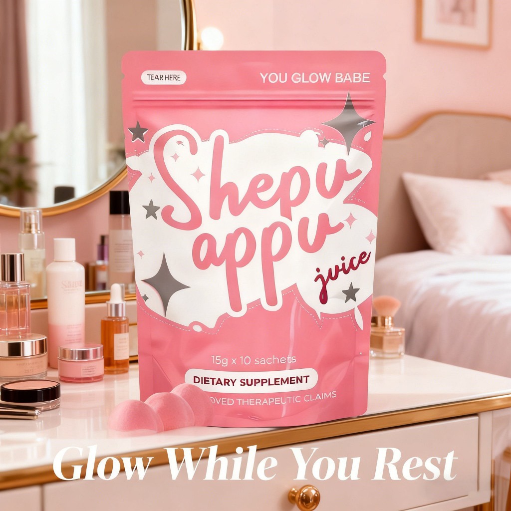 YOU GLOW BABE Shepu Appu Juice Supplement with Glutathione 15g x 10 ...
