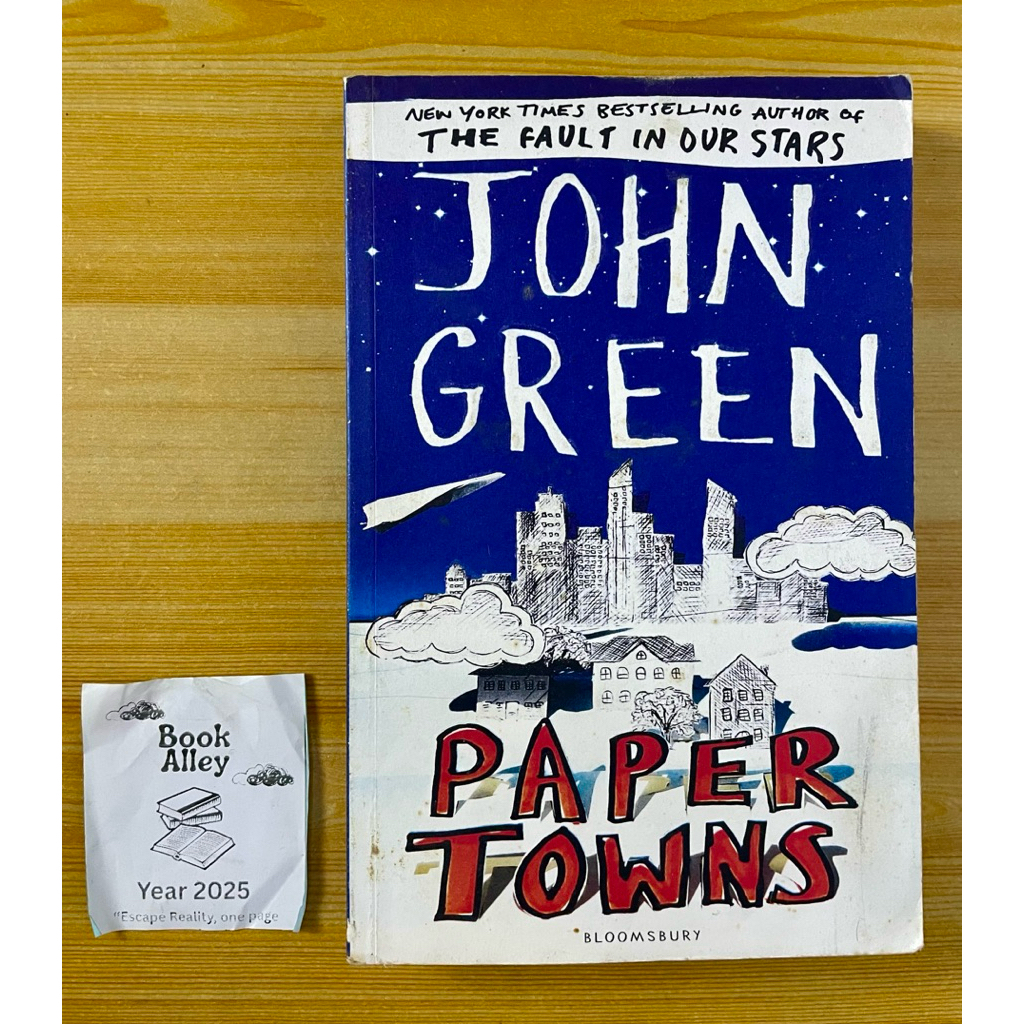 Paper Towns by John Green | Authentic Preloved Book | Shopee Philippines