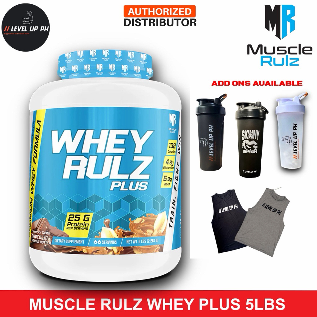 MUSCLE RULZ WHEY RULZ PLUS 5lbs WHEY PROTEIN POWDER 2027 EXP | Shopee ...