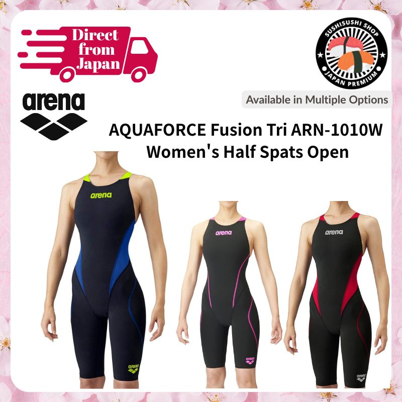[arena] AQUAFORCE Fusion Tri /ARN-1010W Women's Half Spats Open ...