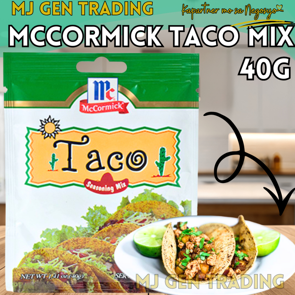 McCormick Taco Mix 40g – Flavorful Seasoning for Authentic Tacos shp4 ...