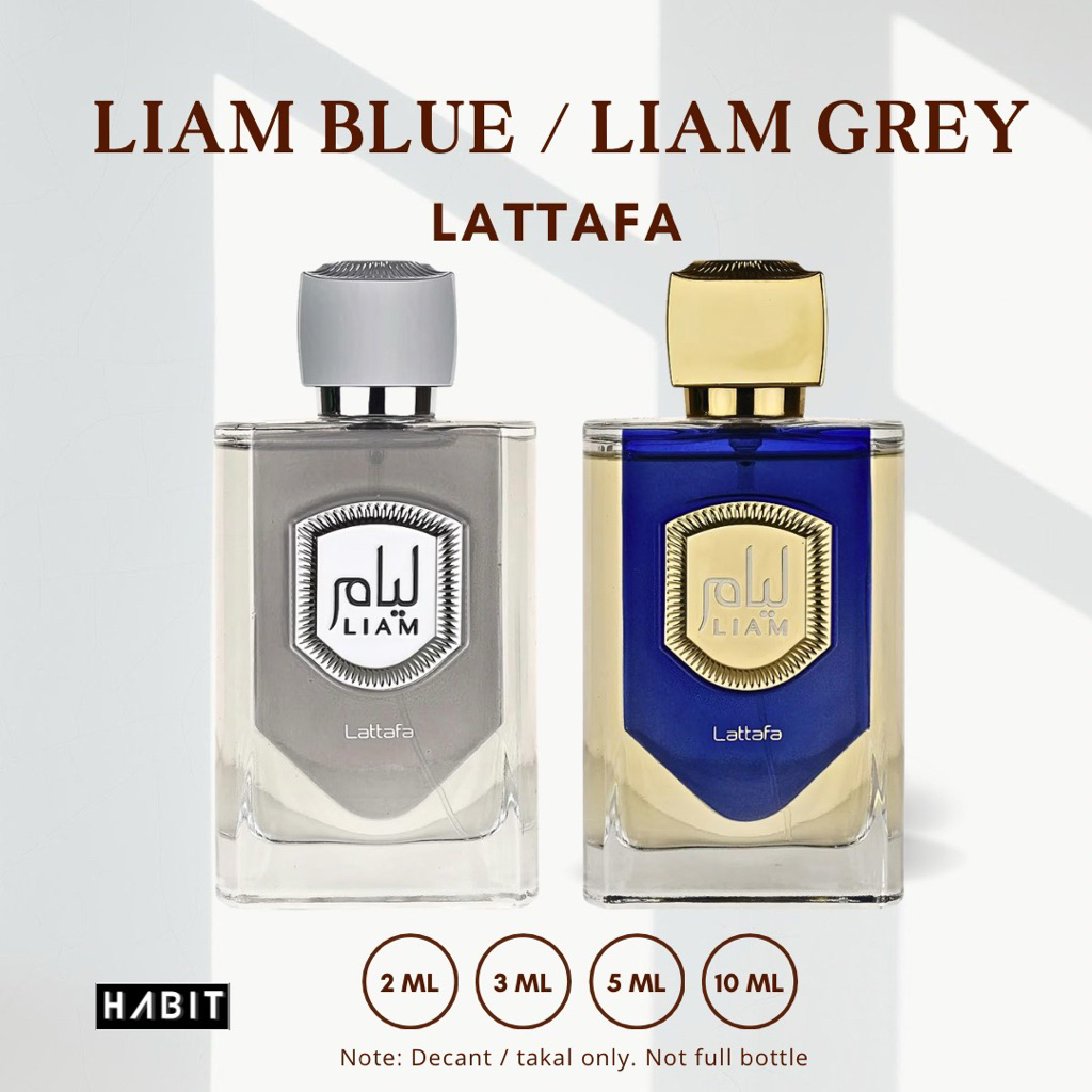 LIAM / LIAM BLUE SHINE - Lattafa [Decant only] | Shopee Philippines
