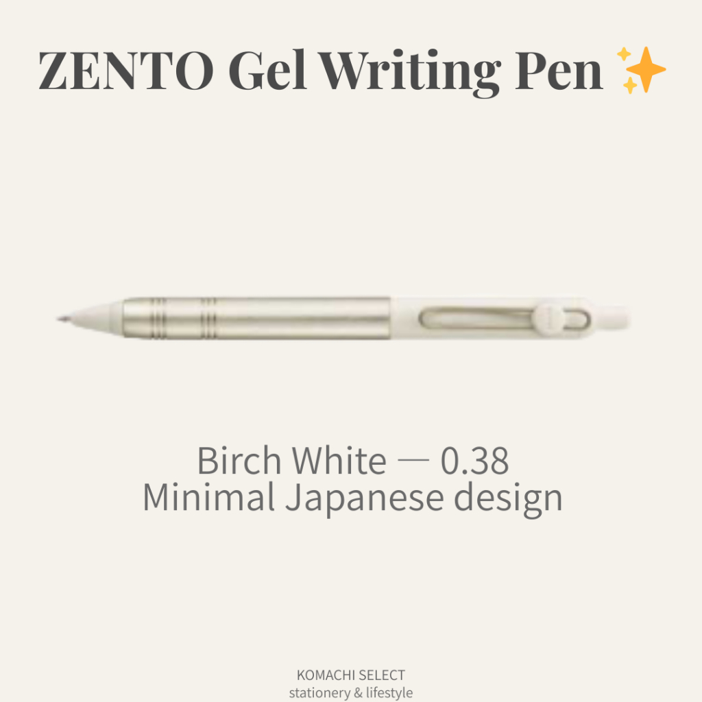 ZENTO Uniball ZENTO Mitsubishi Ballpoint Pen Water-based ink standard ...
