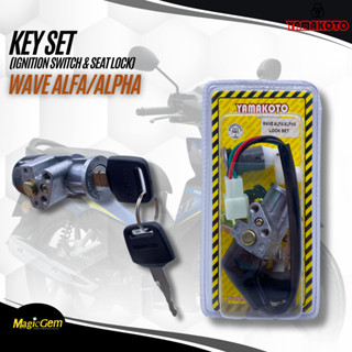 MG Yamakoto High Quality Key Set for HONDA WAVE ALFA/ALPHA - Ignition ...