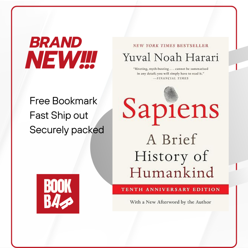 Sapiens: A Brief History of Humankind by Yuval Noah Harari | Shopee ...
