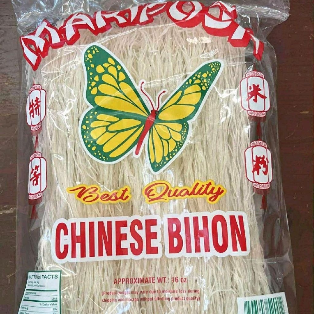 MARIPOSA Chinese Pancit Bihon SUN-DRY BIHON | Shopee Philippines