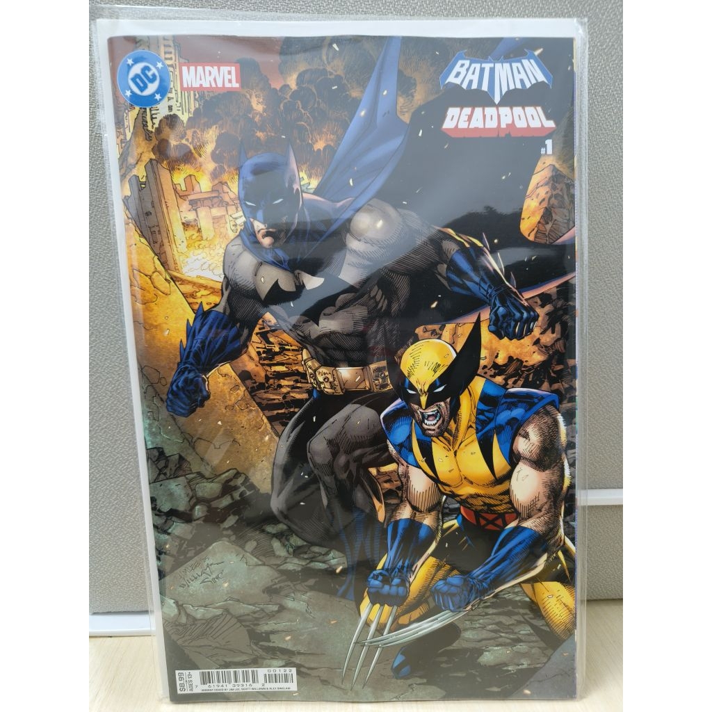 Marvel DC Deadpool Batman Amalgam Marvel vs DC Comics Collection ...