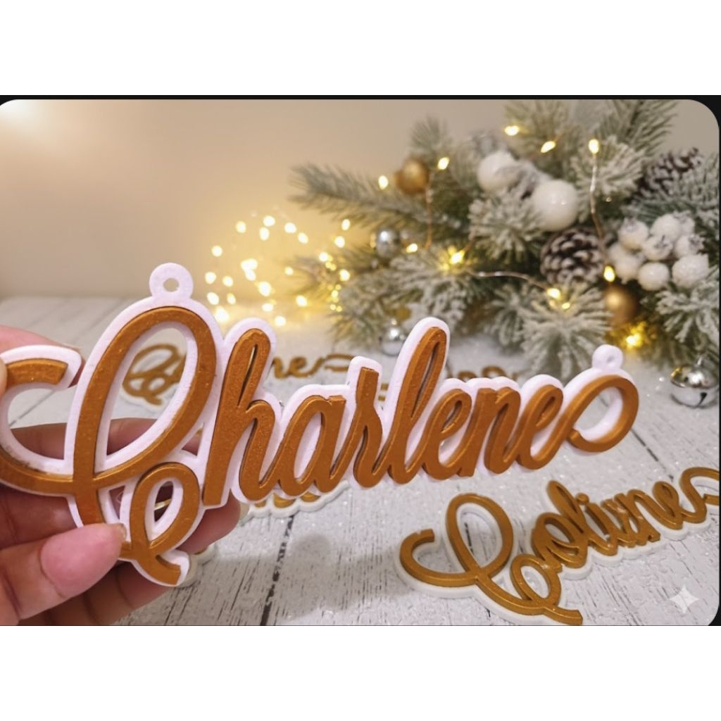 Bundle Order-Custom 3D Printed and Hand painted Names | Shopee Philippines