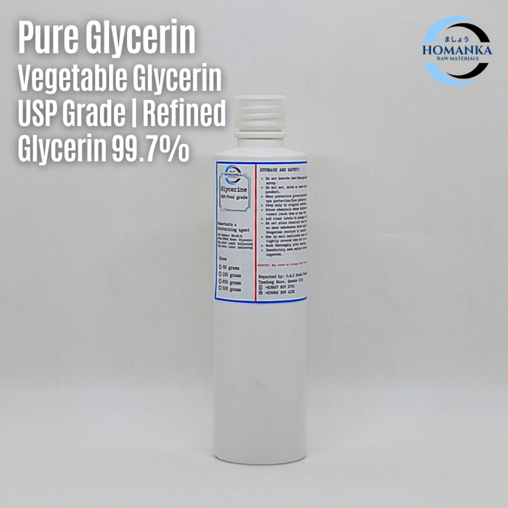 Pure Glycerin/Glycerine | Vegetable Glycerin USP Grade | Refined ...
