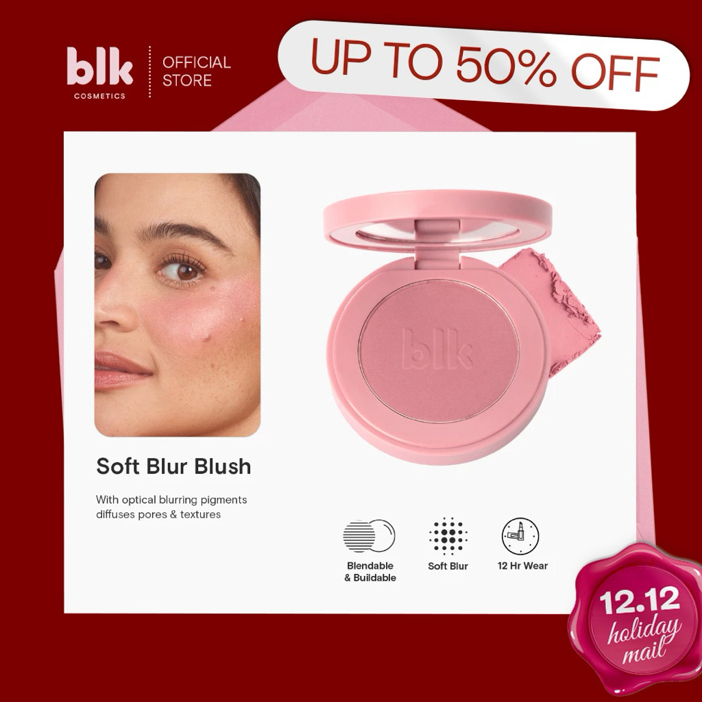 blk cosmetics soft blur powder blush | Shopee Philippines