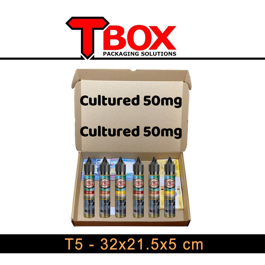 T5 Carton box Cultured 30ml corrugated packaging Kraft Lowest price ...