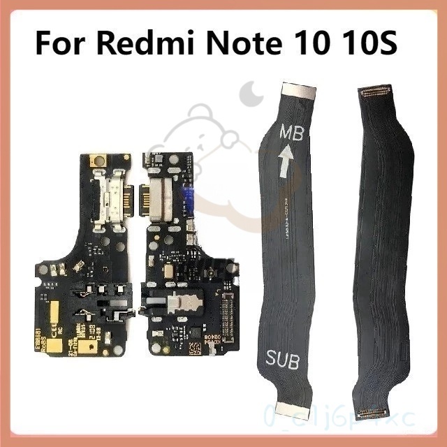 USB Charging Port Board Flex Cable Connector For Redmi Note 10 10s ...