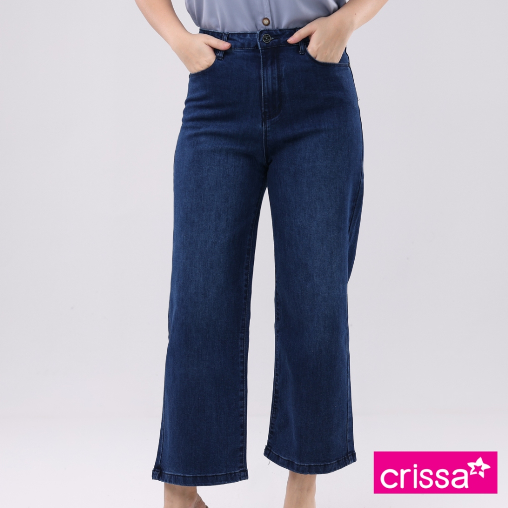 Crissa Wide Leg Jeans CSB16-0126 [Pants for women] | Shopee Philippines