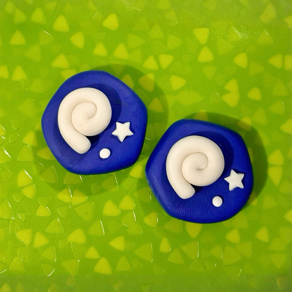 Animal Crossing Fossil Worry Stone Handmade Polymer Clay Anxiety Relief ...