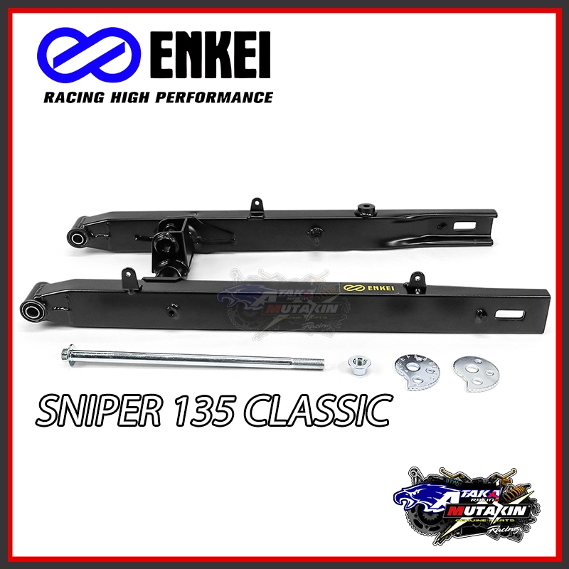 ENKEI Black Swing Arm Sniper 135 Classics /LC135 V1-V8 Plus 2inch【Plug ...