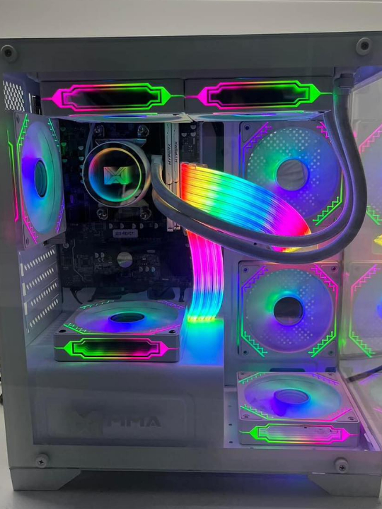 MMA SR-68 PC Case | M-ATX Gaming Casing | Tempered Glass | High Airflow ...