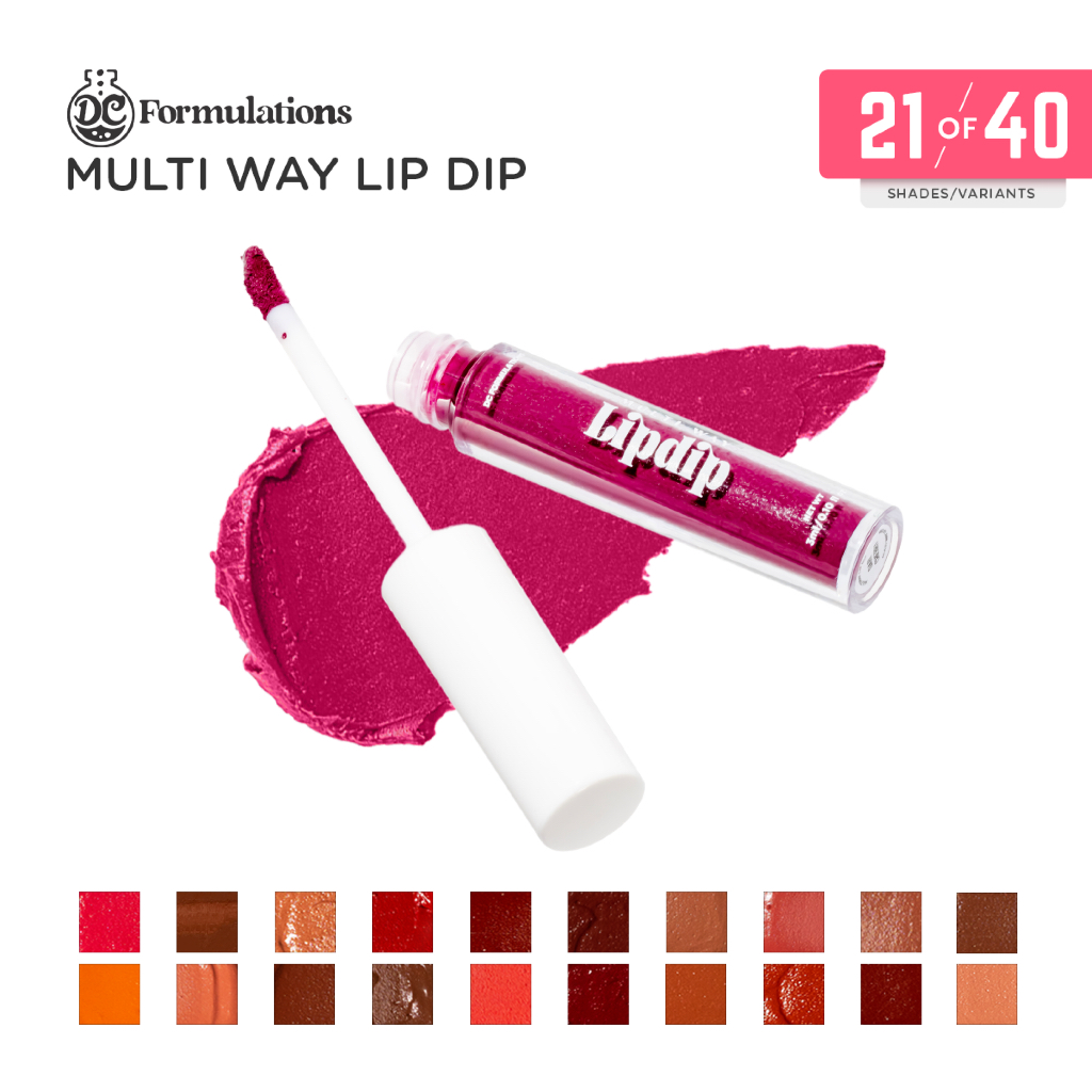 Multi Way Lip Dip (21 to 40) - DC Formulations 02 velvet lip matte ...