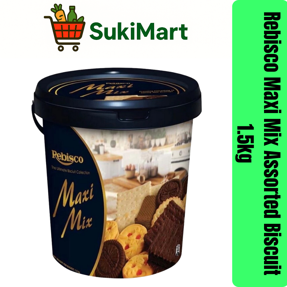 Rebisco Maxi Mix Assorted Biscuit 1.5kg | Shopee Philippines