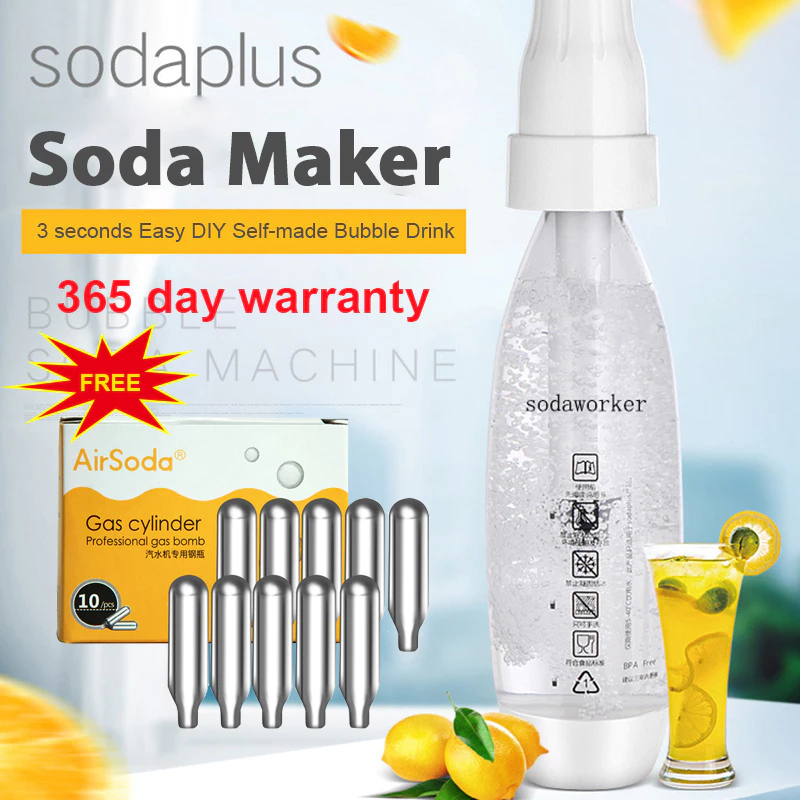 CHIT Sodaplus Portable Soda Maker Household DIY Sparkling Water Machine ...