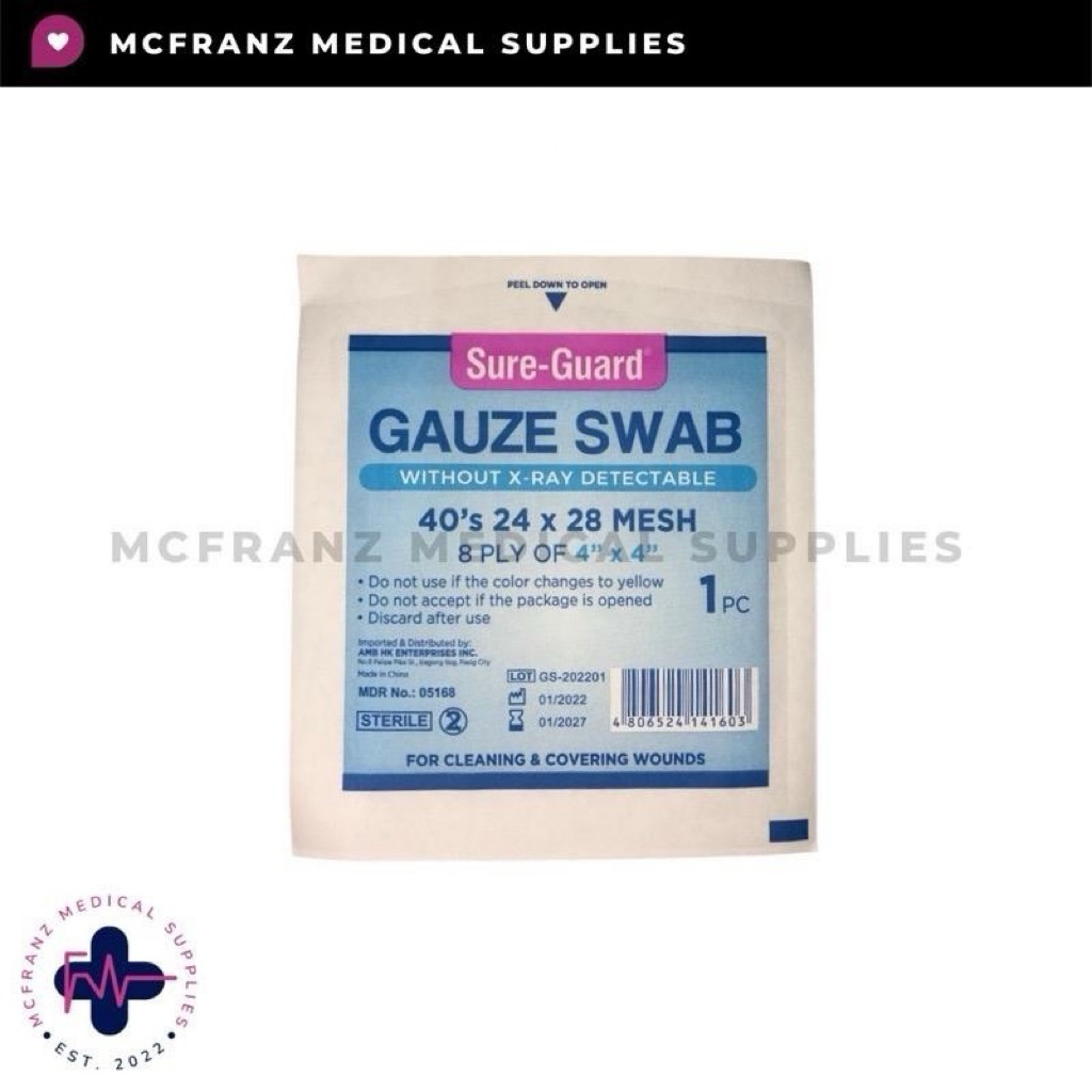 Sterile Gauze Pad (Sold per piece) | Shopee Philippines