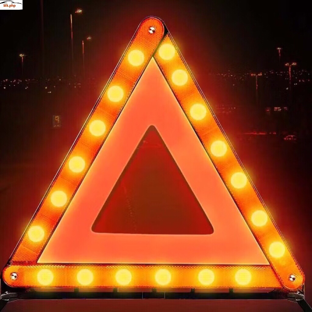 Car Vehicle Emergency Breakdown Warning Sign Triangle Reflective Road ...