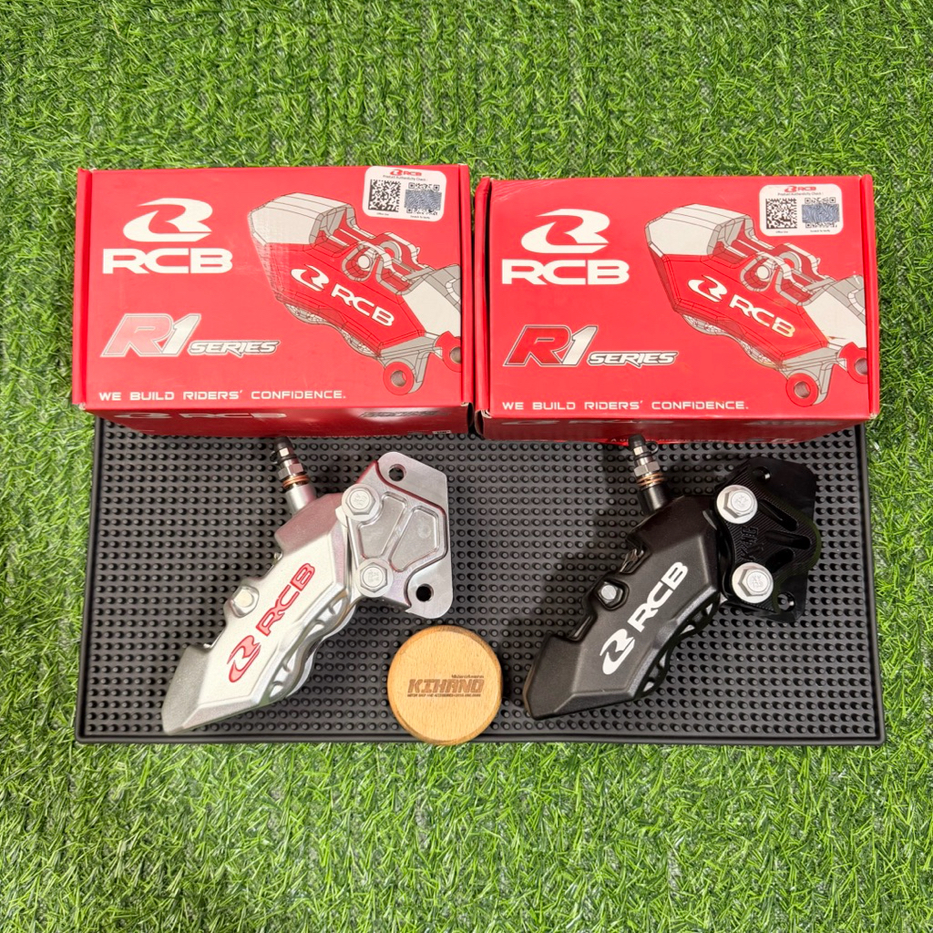 RCB R1 RIGHT HAND YAMAHA 4-Piston Caliper with 260mm bracket for NMAX ...