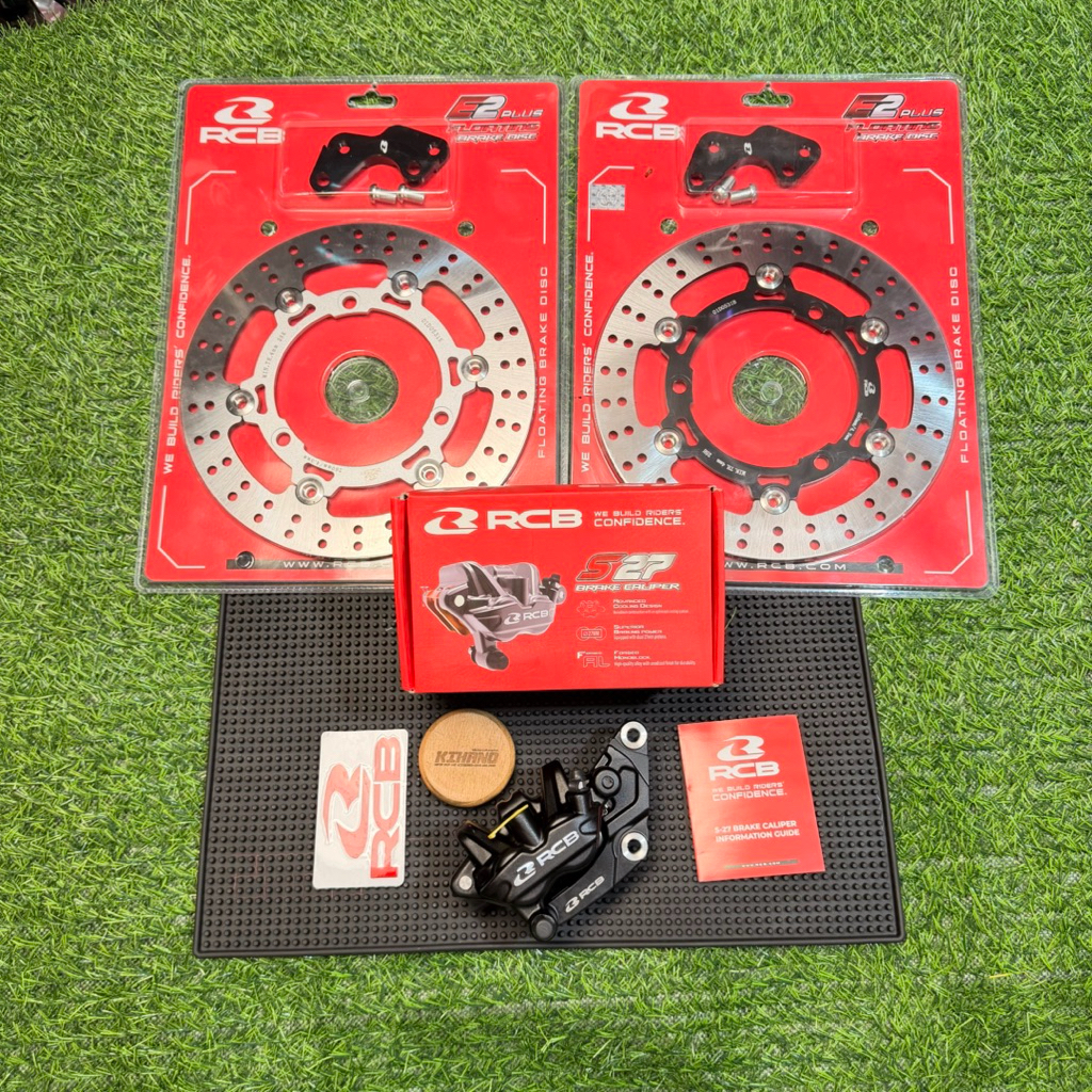 RCB S27 Brake Caliper for Yamaha Aerox and Nmax with e2 plus 260mm disc ...