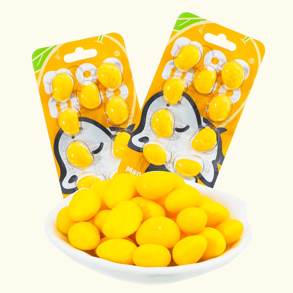 MooMoo Mango Chocolate 30 pcs Crispy Mango Coated w/ Chocolate Center ...