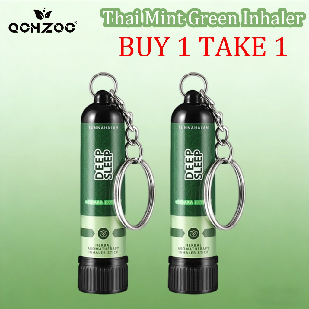 Mint Green Inhaler Keychain Thai Nasal Inhaler Cool Green Inhaler Nasal ...